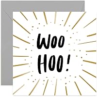 Amazon.com : Old English Co. Woo Hoos Congratulations Confetti Card ...