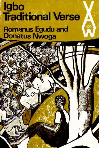 Amazon.com: Igbo Traditional Verse (African Writers Series) (English ...