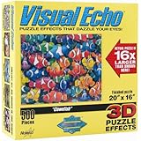 Amazon.com: VisualEcho 3-D Puzzle Effects "You Are Here": Toys & Games