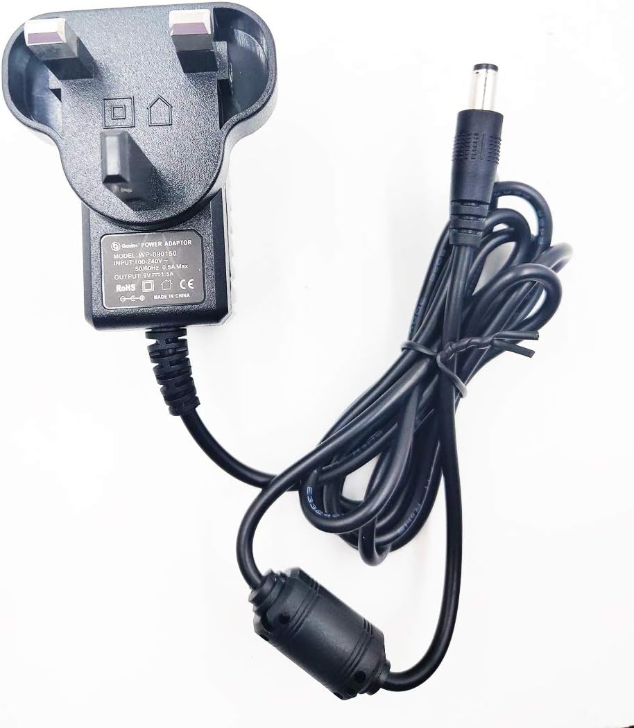 9V 1.5A AC/DC Power Supply Adapter Center Positive: Amazon.co.uk ...