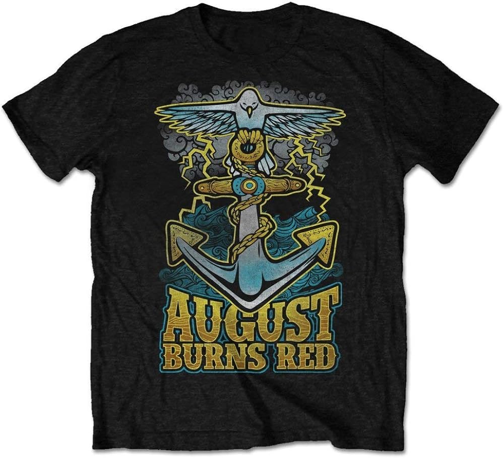 August Burns Red T-Shirt: Amazon.co.uk: Clothing