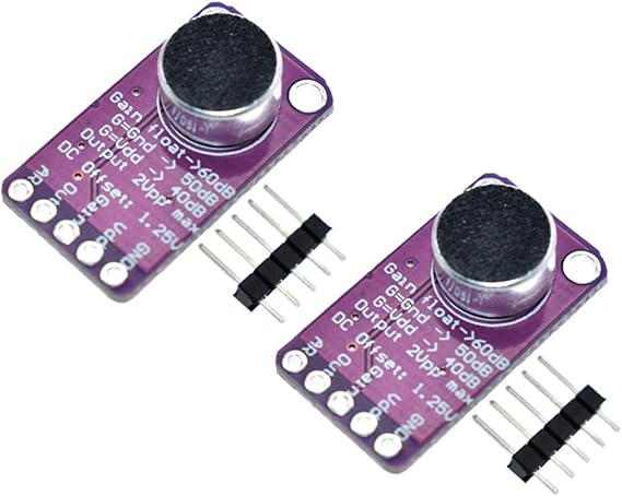 Breakout Sensor MAX4466 compatible con Arduino y Raspberry Pi con E-Book incluido! AZDelivery 3 ...