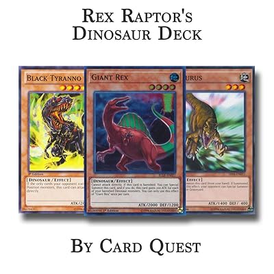Yu-Gi-Oh! Rex Raptor Complete Dinosaur Deck Philippines | Ubuy