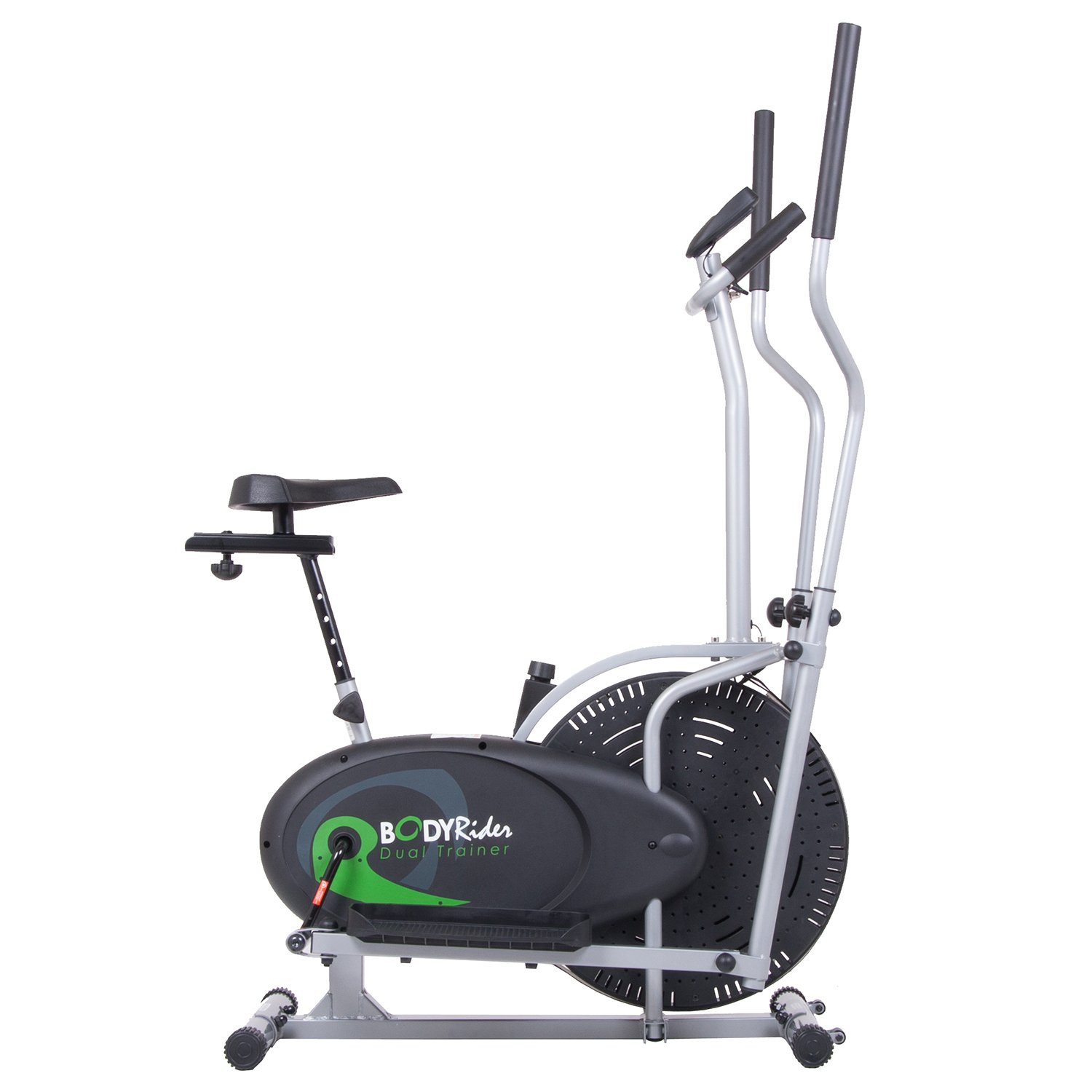 Body Rider Elliptical Trainer and Exercise Bike with Seat and Easy ...