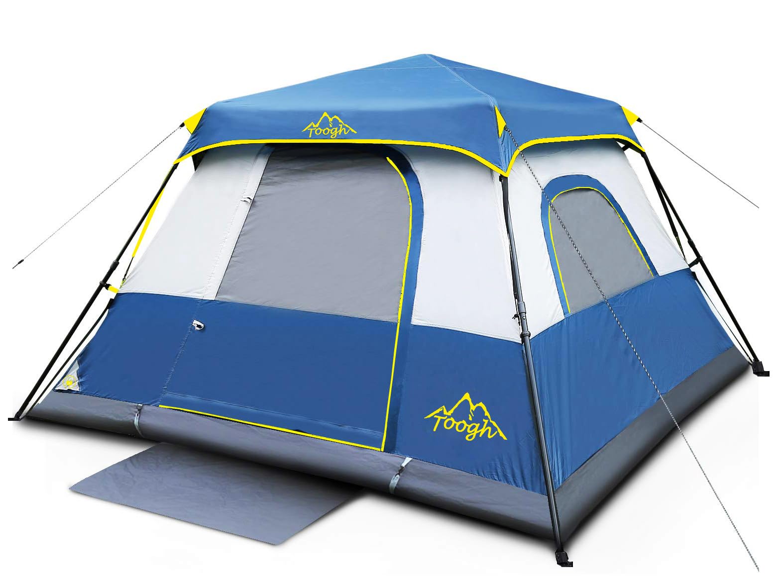 Toogh 3/4 Person/6 Person Camping Tent Fast Cabin Tent with Instant ...