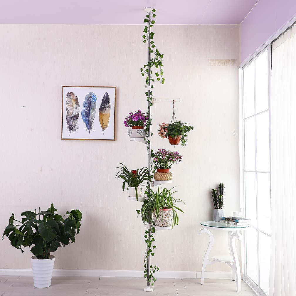 Vasi e accessori per piante Hershii Strati Interni pianta Pole Spring ...