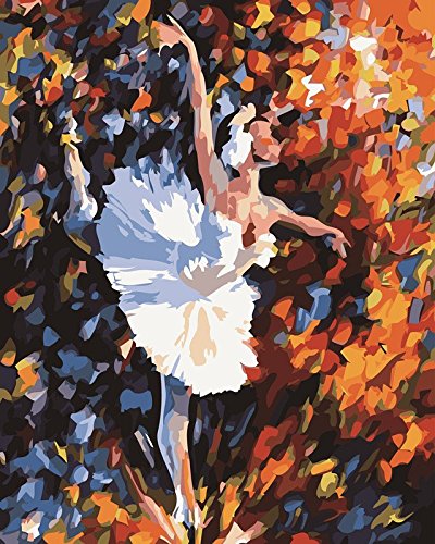 Ballerina Paint By Number Kits • Paint By Number For Adults