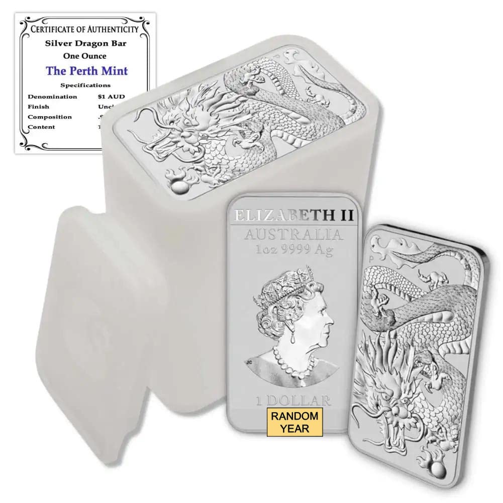 Mua 2018 - Present (Random Year) P Lot of (10) 1 oz Silver Bars ...