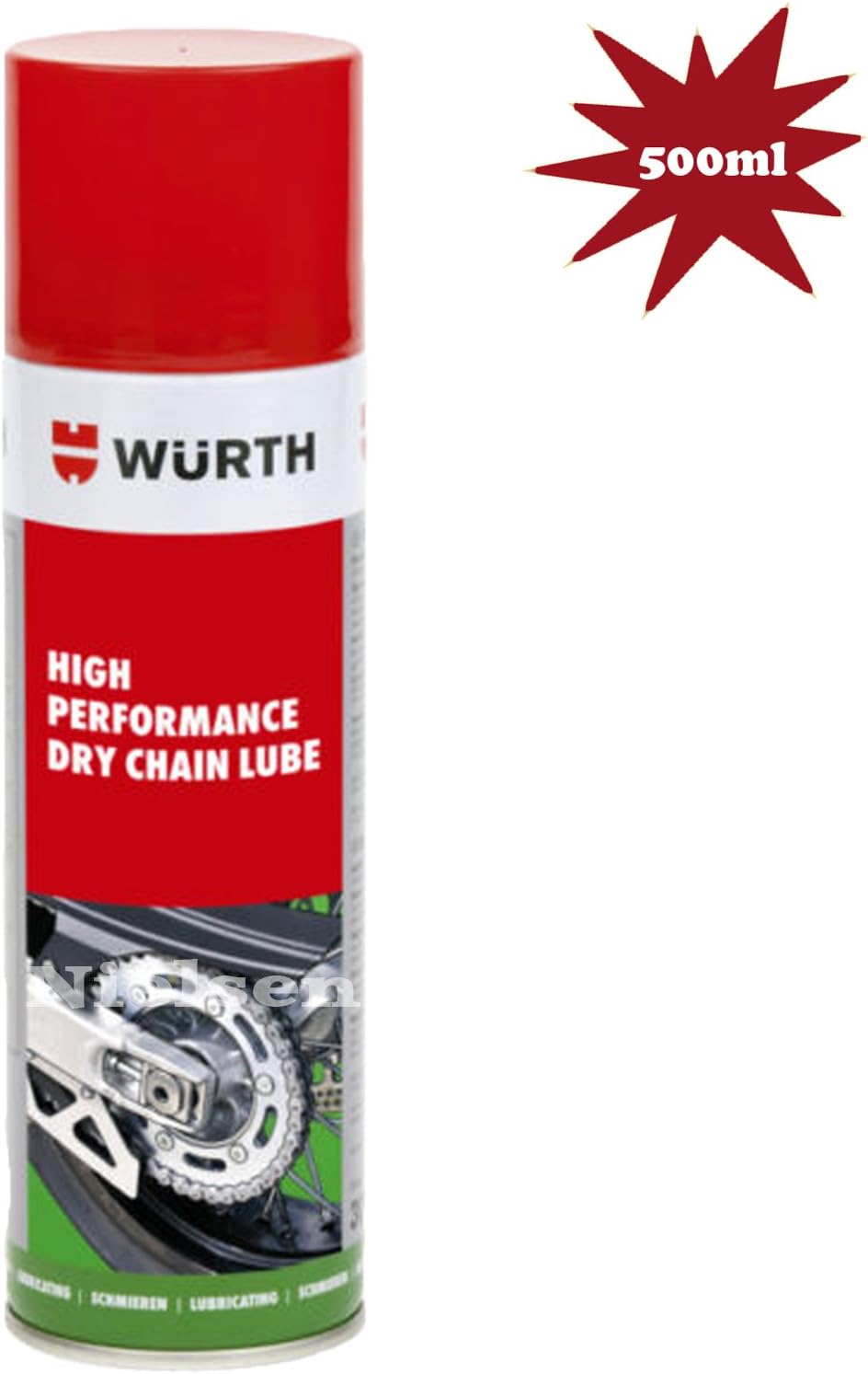 Wurth high Performance Chain Lube 500ml: Amazon.co.uk: Car & Motorbike