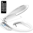 Electric Bidet Toilet Seat with Wireless Remote - Elongated Heated Bidet Toilet Seat - Bidet ...