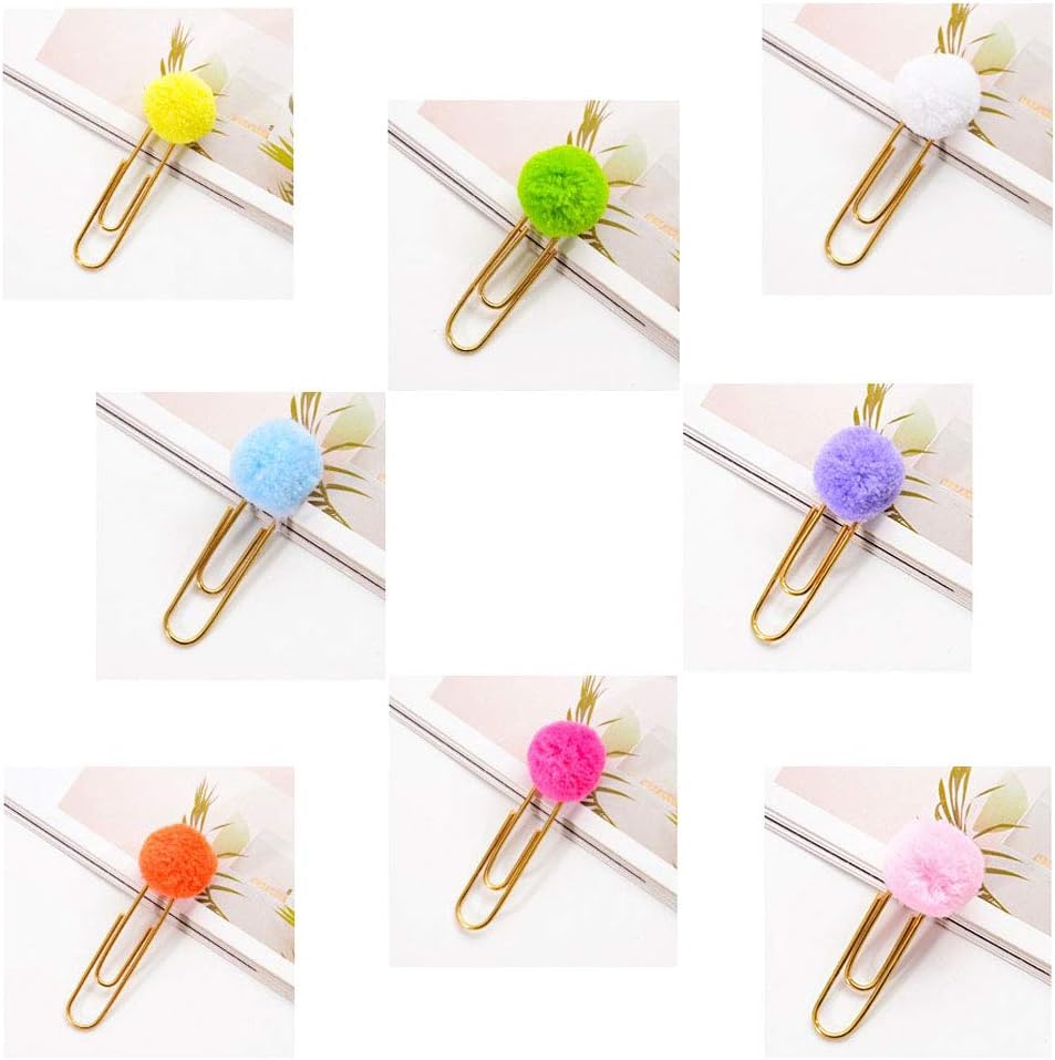 16 PCS Cute Plush Bookmarks for Girls and Kids,Tangger Beautiful ...