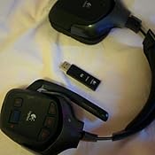 Logitech Wireless Gaming Headset G930 with 7.1 Surround Sound: Amazon ...