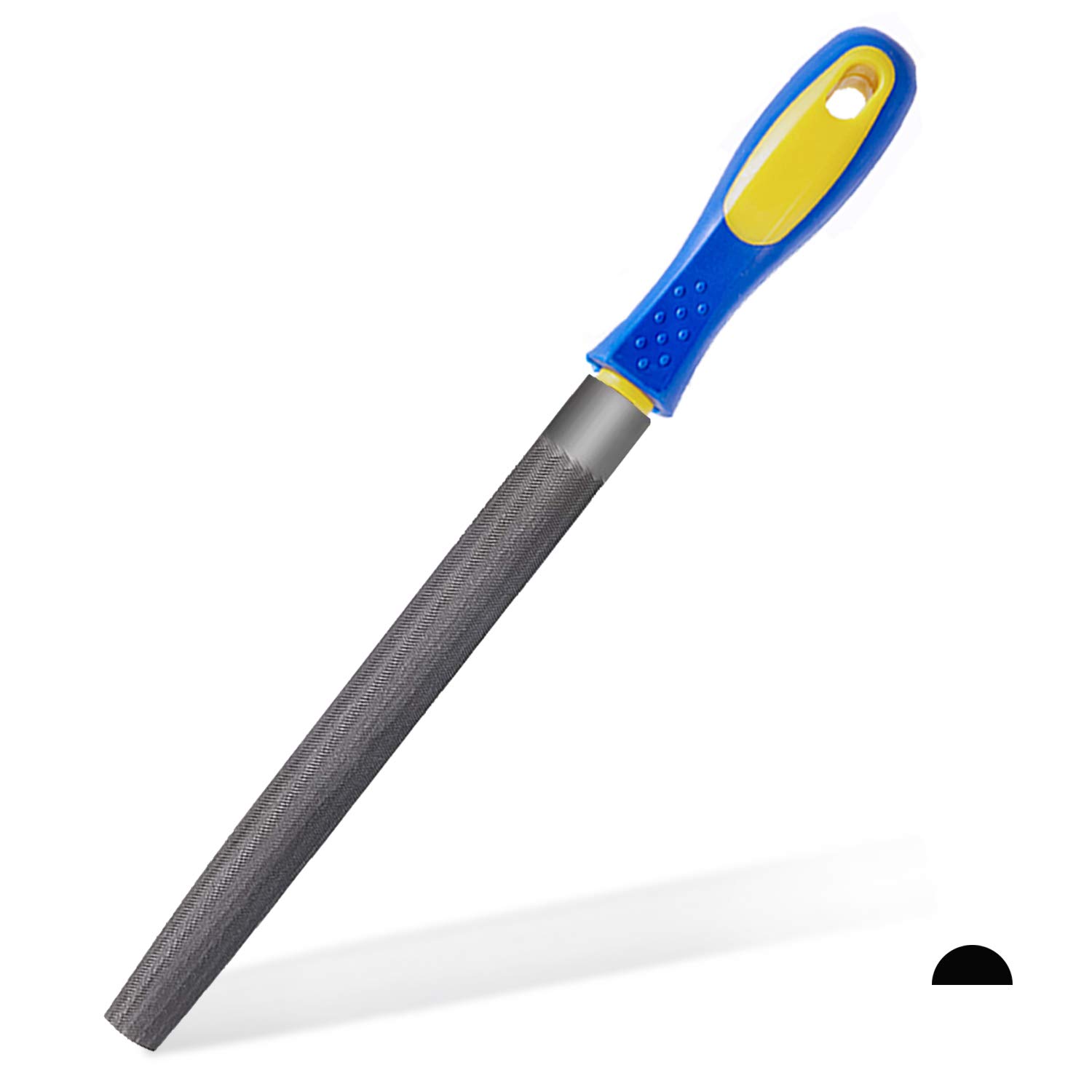 Kalim 8 Inch Half-round Hand File with High Carbon Hardened Steel ...