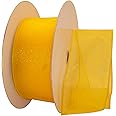 Amazon.com: Reliant Ribbon 99908W-079-40K Sheer Lovely Value Wired Edge ...