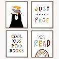 Amazon.com: VNWEK Boho Classroom Decor - Reading Posters & Library ...