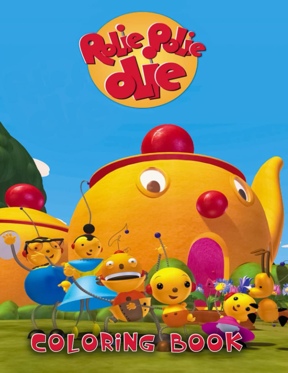 Mua Rolie Polie Olie Coloring Book: One Sided Coloring Pages for Kids ...