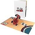 Amazon.com : Rykamia F1 Car Pop Up, Blank Formula 1 Car Card With ...