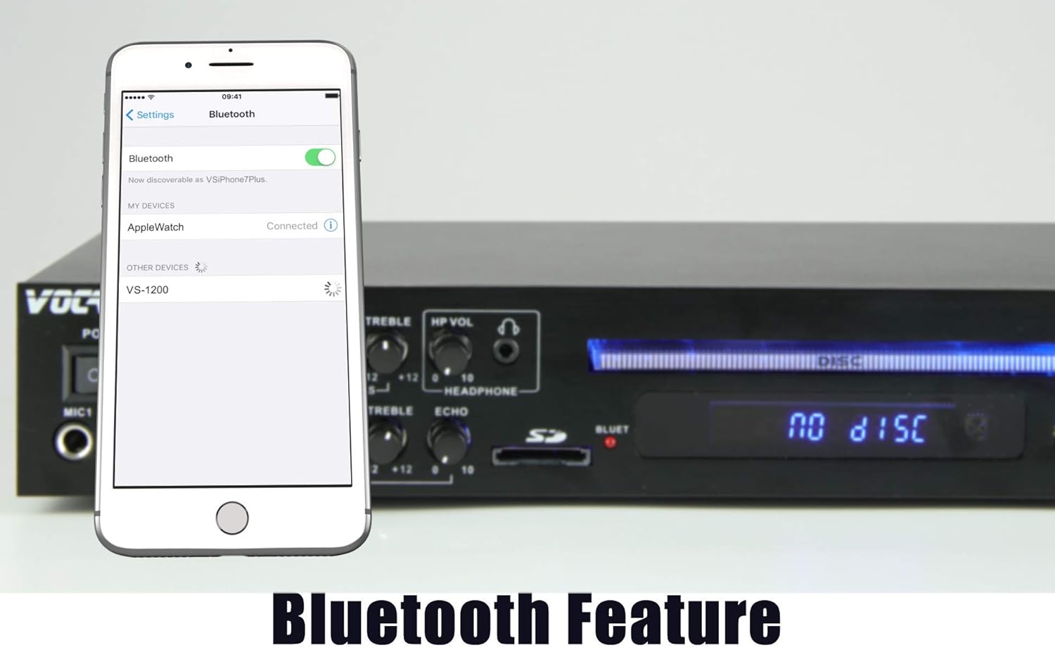 Vocal-Star VS-1200 CDG DVD HDMI Karaoke Machine With Bluetooth ...