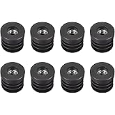 Amazon.com: uxcell 12Pcs Inserts for Round Tubes with M8 Thread, for ...