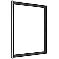 Amazon.com - MCS Canvas Float Frames 16x20 Frame, Black & Silver Frame ...