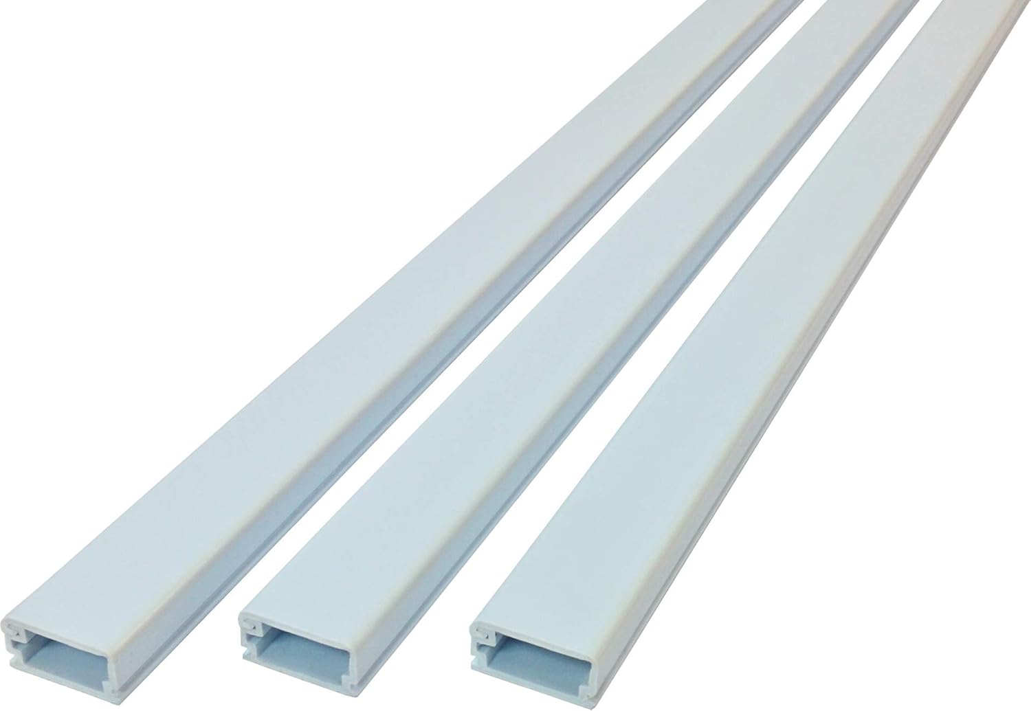 Electriduct Large Latching Cable Raceway (1125 Series) - 5Ft - White ...