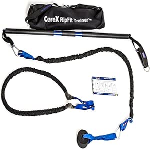 Amazon.com : CoreX RipFit Trainer/Functional Fitness Stick : Sports ...