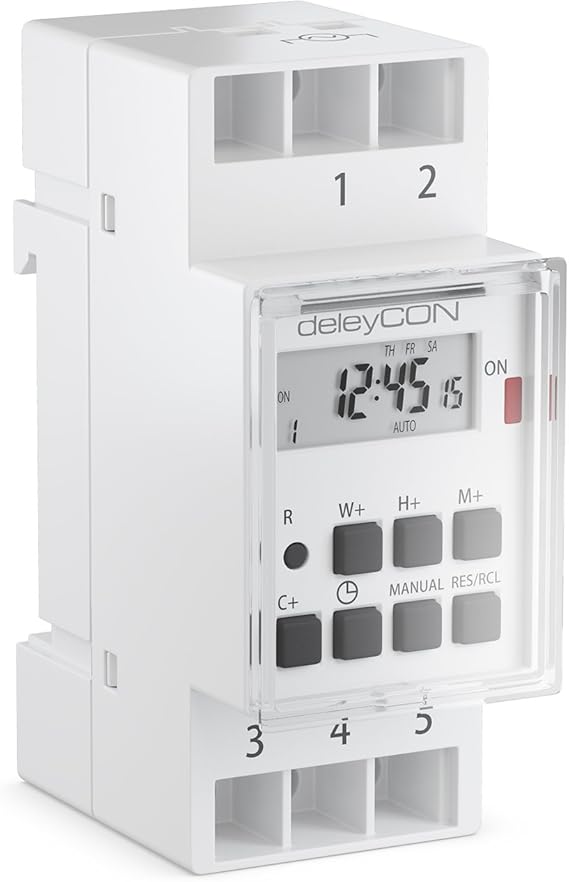 deleyCON Timer di Spegnimento Digitale per Inserirlo nel Pannello di ...