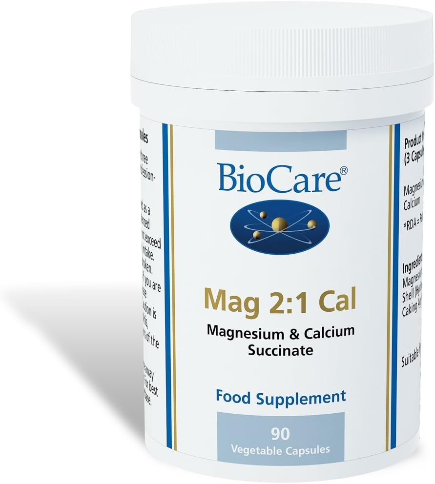 BioCare Mag 2:1 Cal (Magnesium & Calcium) 90 Capsules – BigaMart