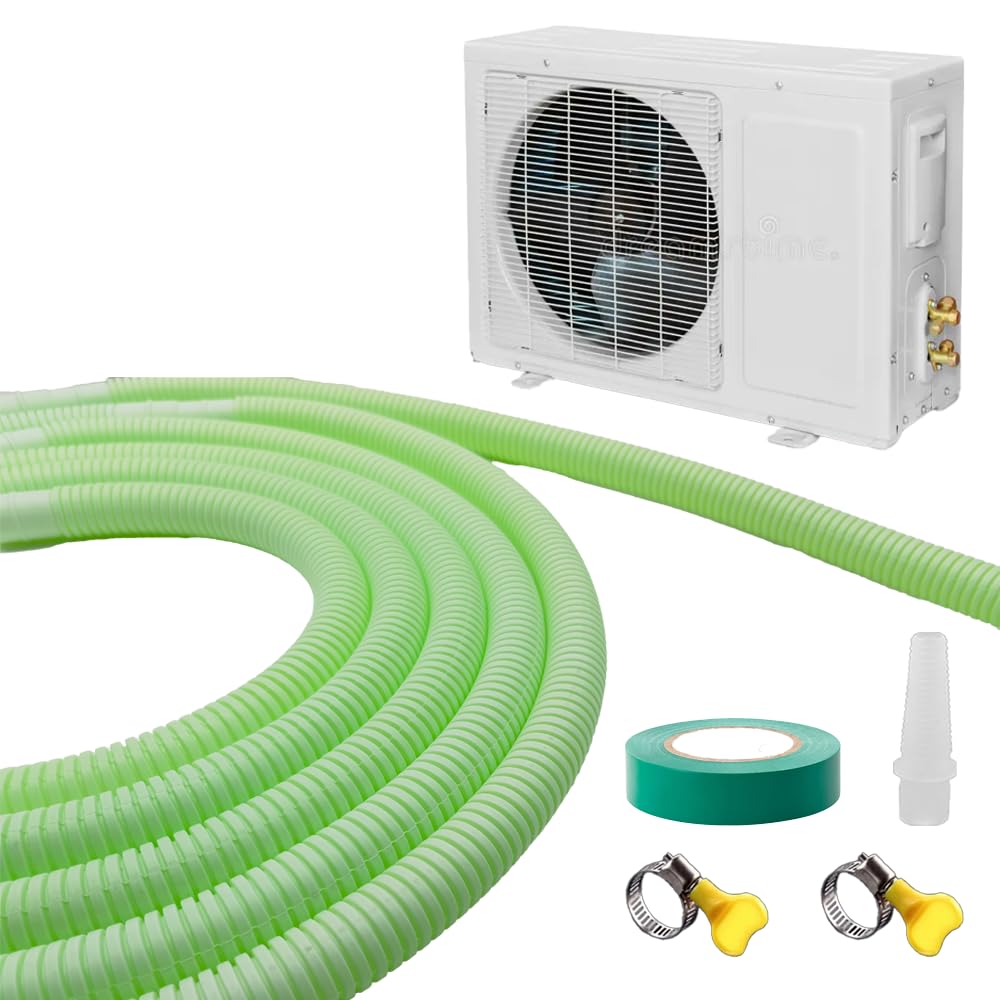 WEALINKII New Version 26ft Mini Split Air Conditioner Drain Hose, 5/8 ...