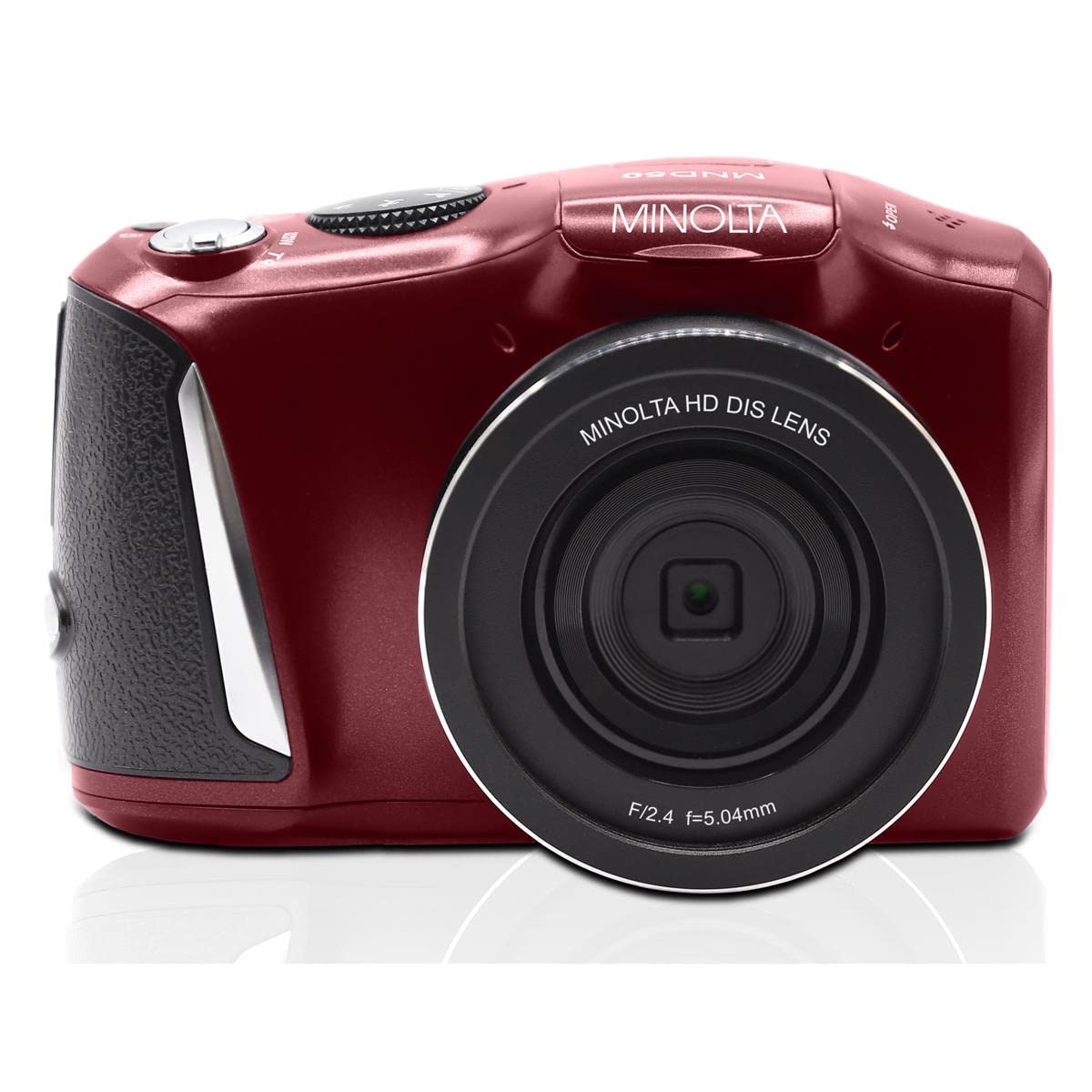 Minolta MND50 48 MP / 4K Ultra HD Digital Camera (Red) for sale ...