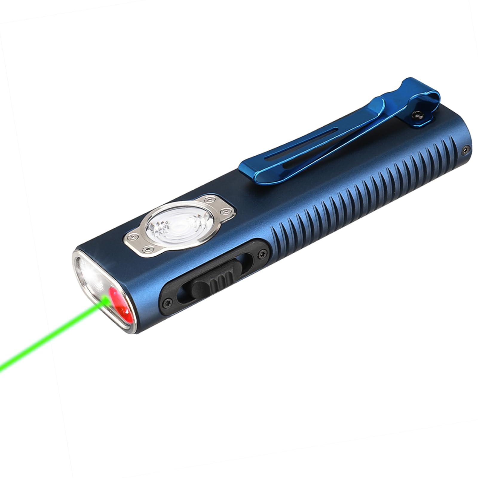 TrustFire Mini X3 Rechargeable EDC Flashlight with White Light, Flood ...