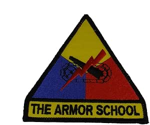 Amazon.com : U.S. ARMY THE ARMOR SCHOOL Full Size Shoulder PATCH ...