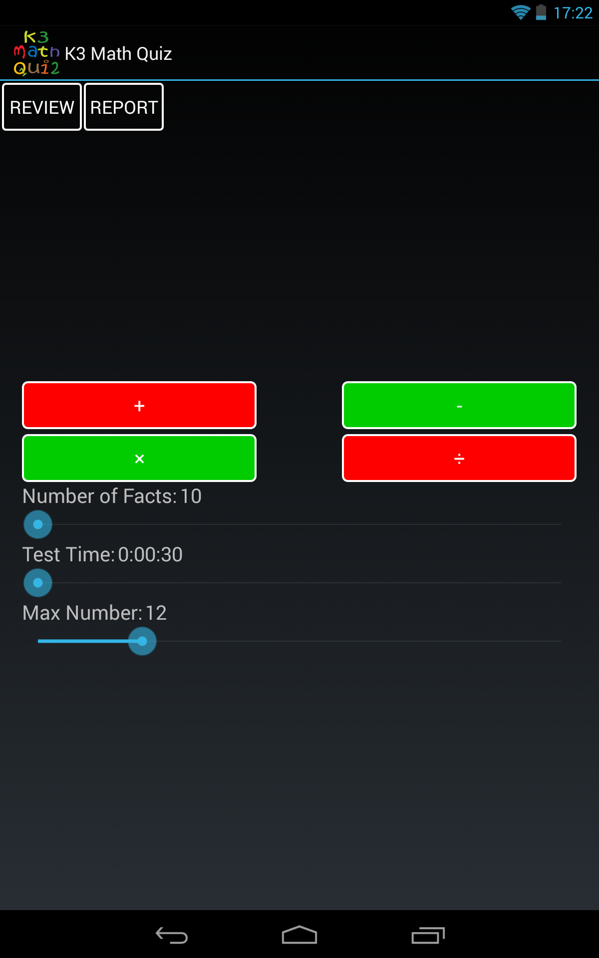 K3 Math Quiz:Amazon.com:Appstore for Android