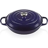 Amazon.com: Le Creuset Enameled Cast Iron Signature Braiser, 3.5 qt ...