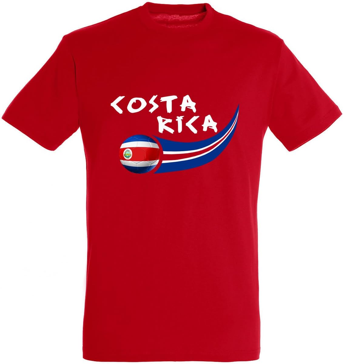 Supportershop Men's Costa Rica T-Shirt T-shirt: Buy Online at Best ...
