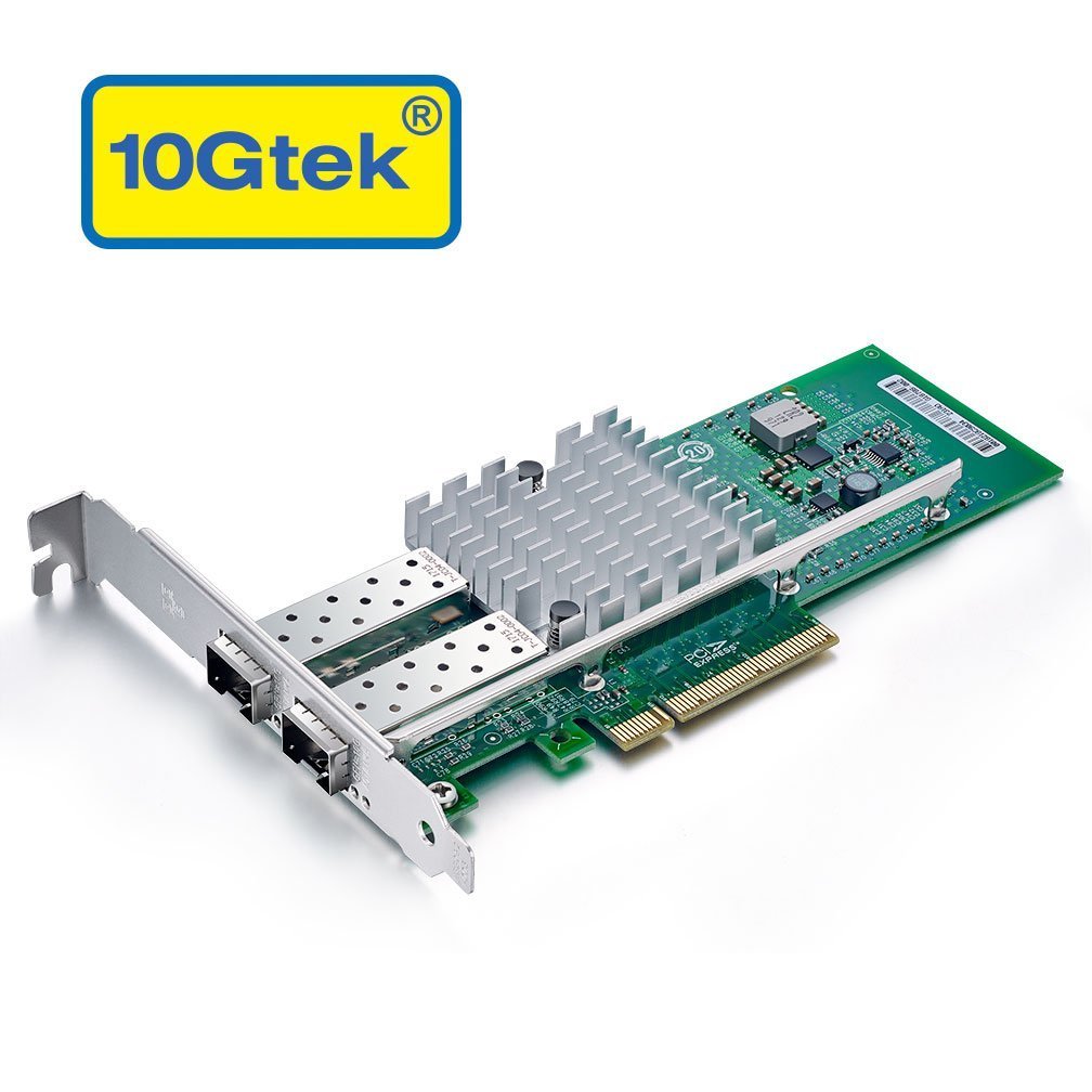 10Gtek Ethernet Converged Network Adapter X520-DA2: Amazon.com.mx: Electrónicos