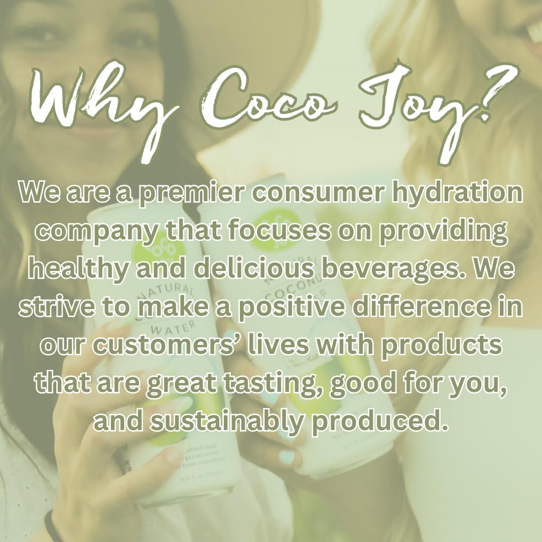 Mua CoCo Joy Natural Coconut Water, 100% Coconut Water, Fresh, Low ...
