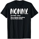 Amazon.com: Nonni Shirts for Women Mother's Day idea for Grandma Nonni ...