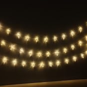 B.K.Licht I 5 Meter LED Fotolichterkette I 40 LED Photoclips I LED ...