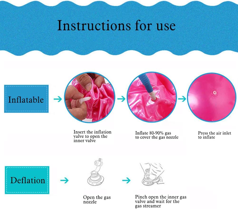 Nicebaby Space Hopper Ball Smile Inflatable Hopping Balls for Kids and ...