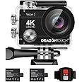 Amazon.com : Dragon Touch 4K Action Camera 20MP Vision 3 Ultra HD ...