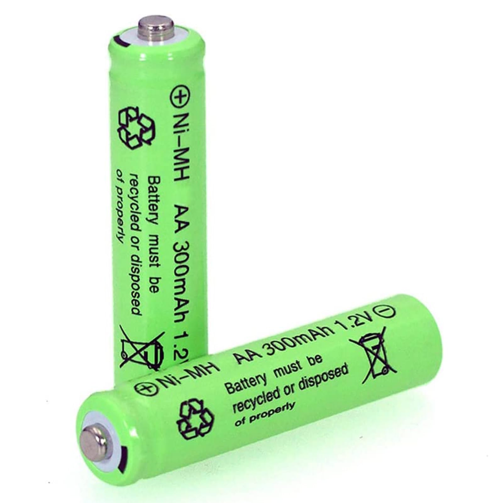 Mua 12 Packs 1.2V AA 300mAh Ni-MH Rechargeable Batteries for Solar Lights (AA Size) trên Amazon ...