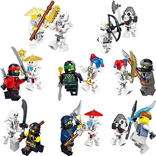 Buy Brainy Party Blocks Ninja Movie Minifigures Set of 16pcs with ...
