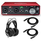 Amazon.com: Focusrite Scarlett 2i2 (1st Gen) USB Recording Audio ...
