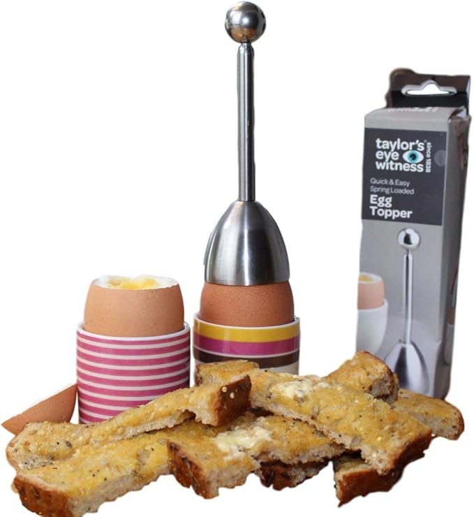 Egg Topper Cutter Cracker Tool - This Amazing Top Remover Perfectly ...