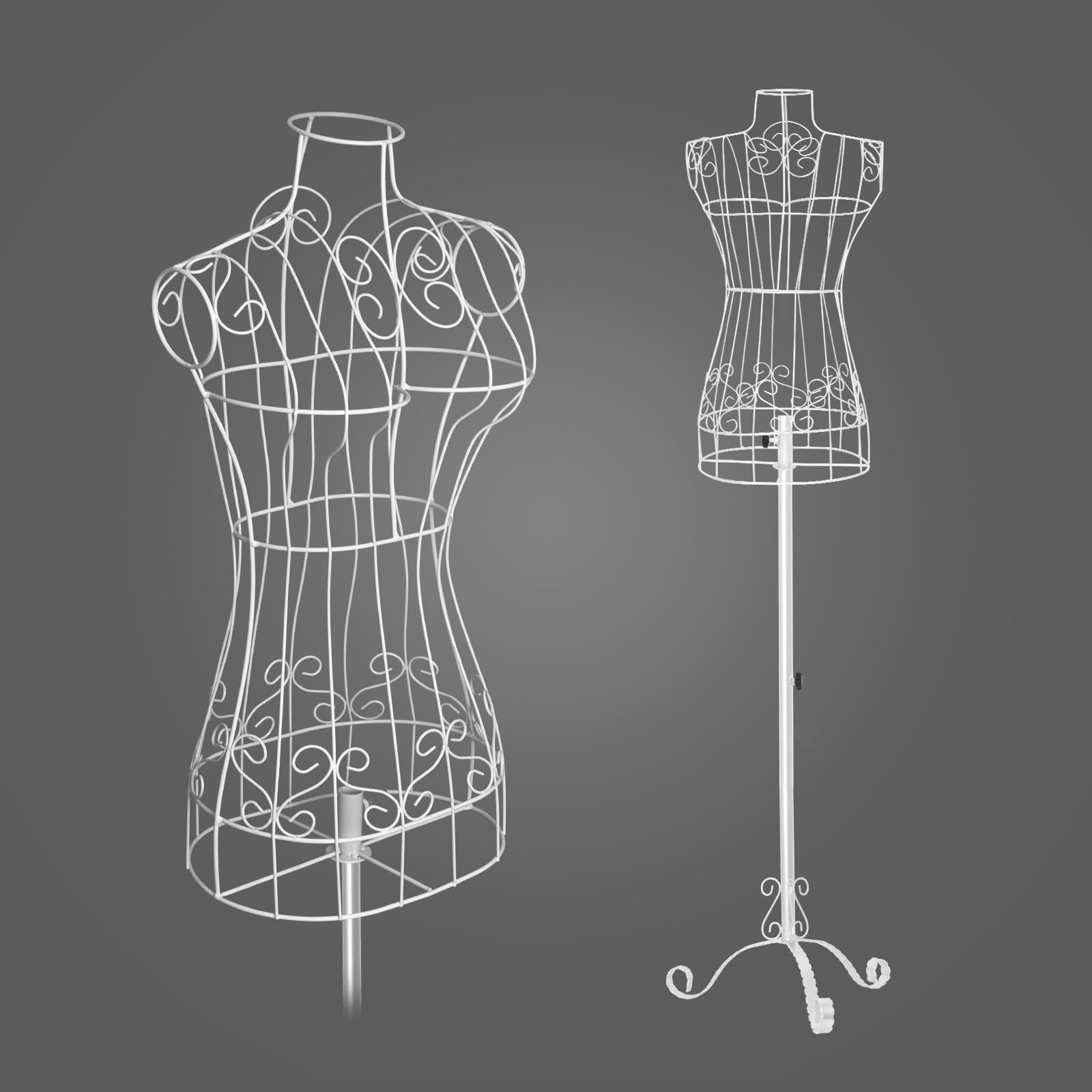 SHAREWIN Mannequin Torso, Female Model Display Mannequin Body ...