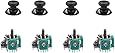Amazon.com: XtremeAmazing 4 Pcs 3D Controller Joystick Axis Analog Sensor Module & Thumbstick ...