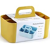 Amazon.com: Multiuse Caddy Organizer with Handle - Stackable Plastic ...