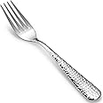 Amazon.com: KEAWELL Premium 4-Piece Louise Hammered Fork Set, 18/10 ...