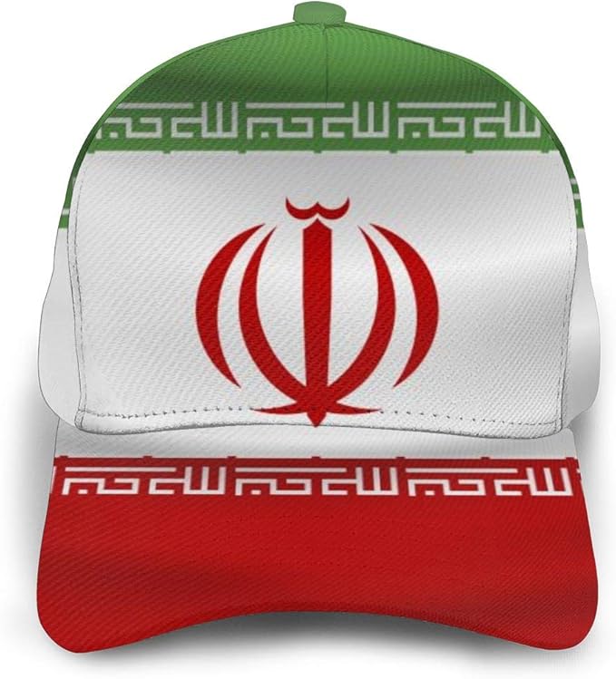 AllPrintInUSA Iran Flag Baseball Hat Dad Cap Black at Amazon Men’s ...